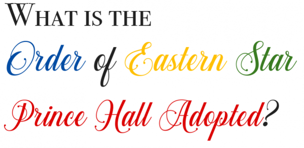 Deborah Grand Chapter History - Deborah Grand Chapter